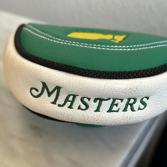 Other | Rare Masters Golf Tournament Leather Putter Cover Augusta ...